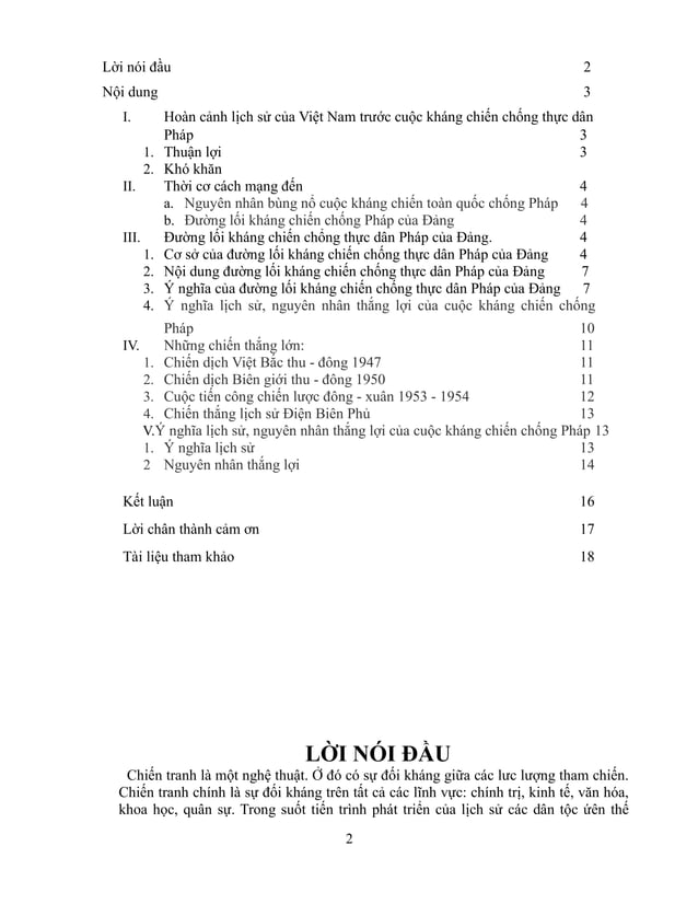 TIỂU LUẬN ĐƯỜNG LỐI Đề tài: ĐƯỜNG LỐI KHÁNG CHIẾN CHỐNG THỰC DÂN PHÁP CỦA ĐẢNG TA 4288032 | PDF
