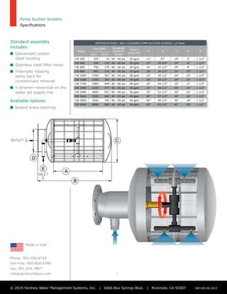 Yardney Industrial Catalog | PDF