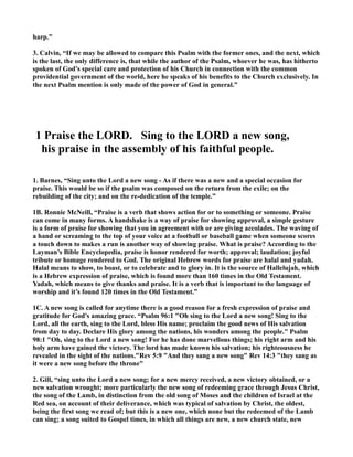 42890685 psalm-149-commentary | PDF