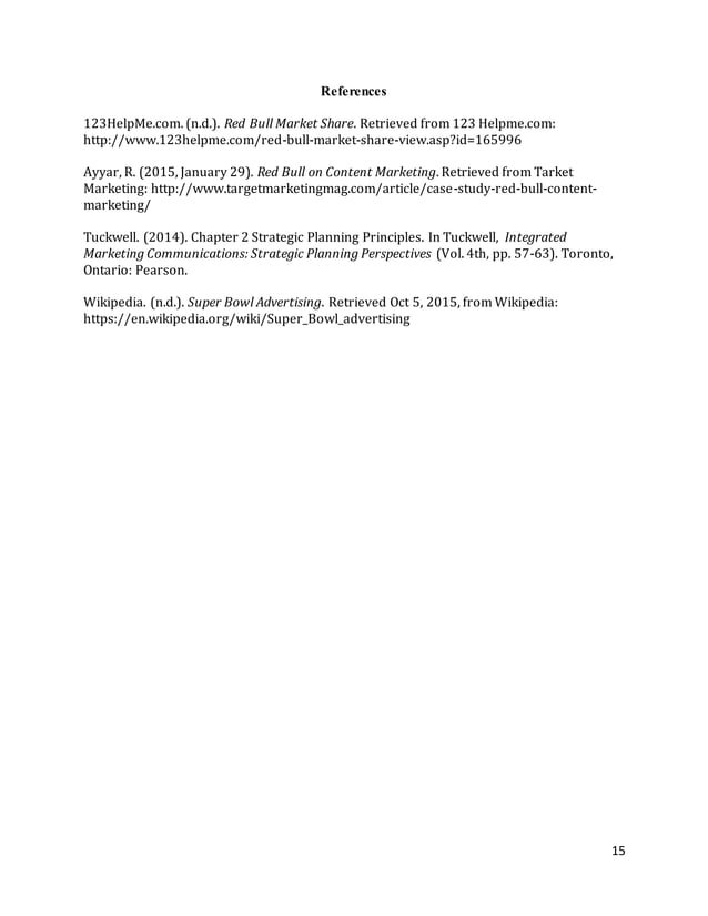 Red Bull Case Study Final | DOCX | Marketing and Advertising | Business