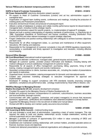 Lorraine Gordon_Curriculum Vitae v3_15_11_16 | PDF