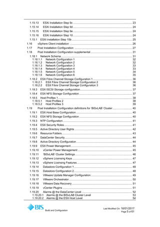 BIS Test LAB Build Document_Draft | PDF