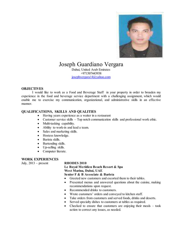 Joseph Guardiano Vergara | PDF