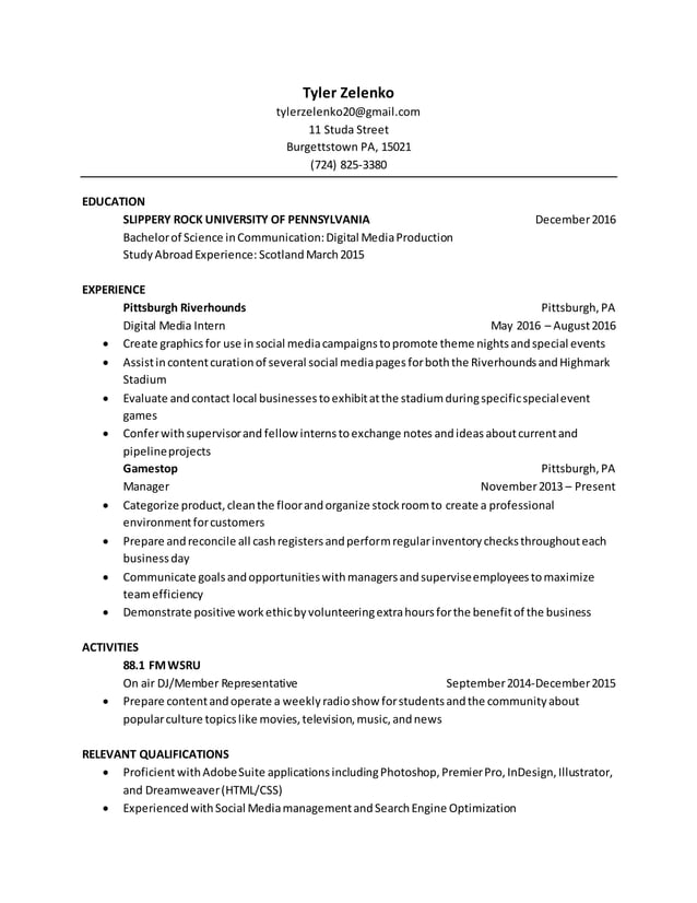 TylerZelenkoResume | DOCX