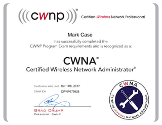 CWNA | PDF