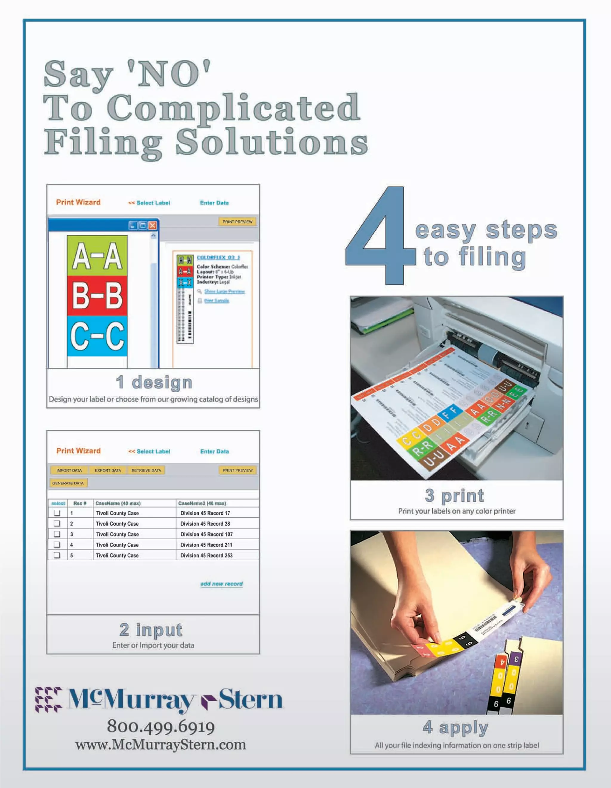 MCS On Demand Label Printing Brochure | PDF
