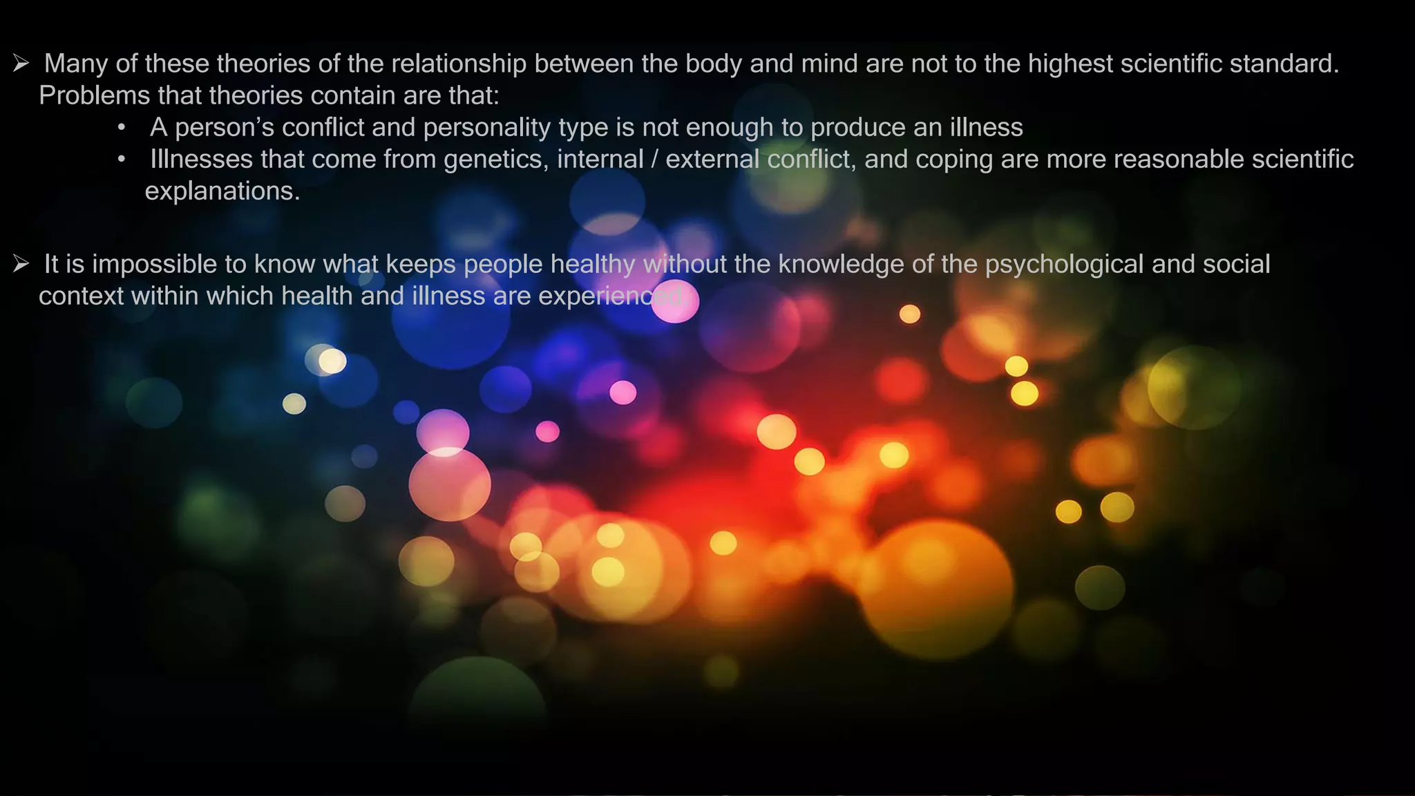 The Mind Body Relationship | PPTX