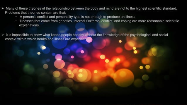 The Mind Body Relationship | PPTX