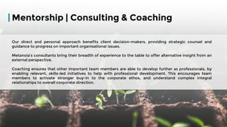 Metanoia - Corporate Profile (October 2016 - Revised) | PDF