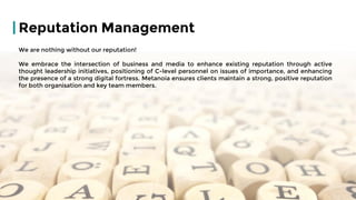 Metanoia - Corporate Profile (October 2016 - Revised) | PDF