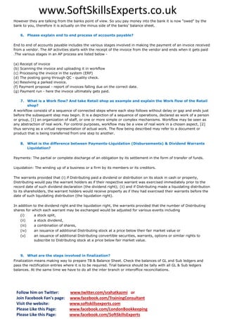 42 Accounts Payable Interview Questions and Answers | PDF