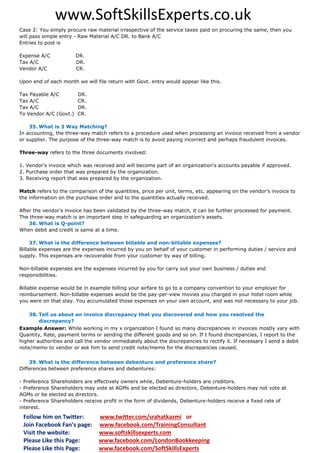 42 Accounts Payable Interview Questions and Answers | PDF
