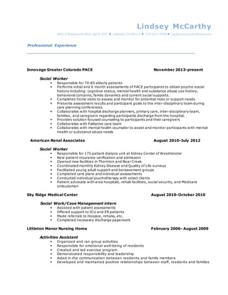 Lindsey McCarthy resume | DOCX