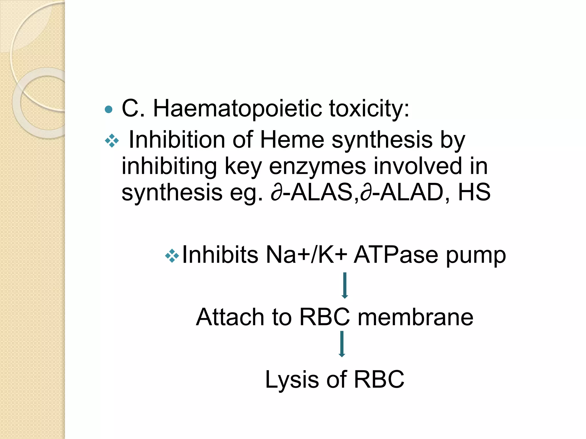 Arsenic and Lead Poisoning in Animals | PPTX