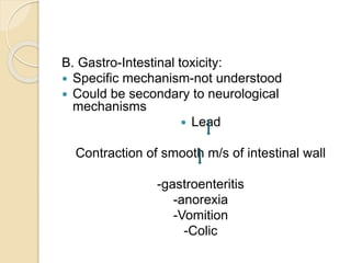 Arsenic and Lead Poisoning in Animals | PPTX
