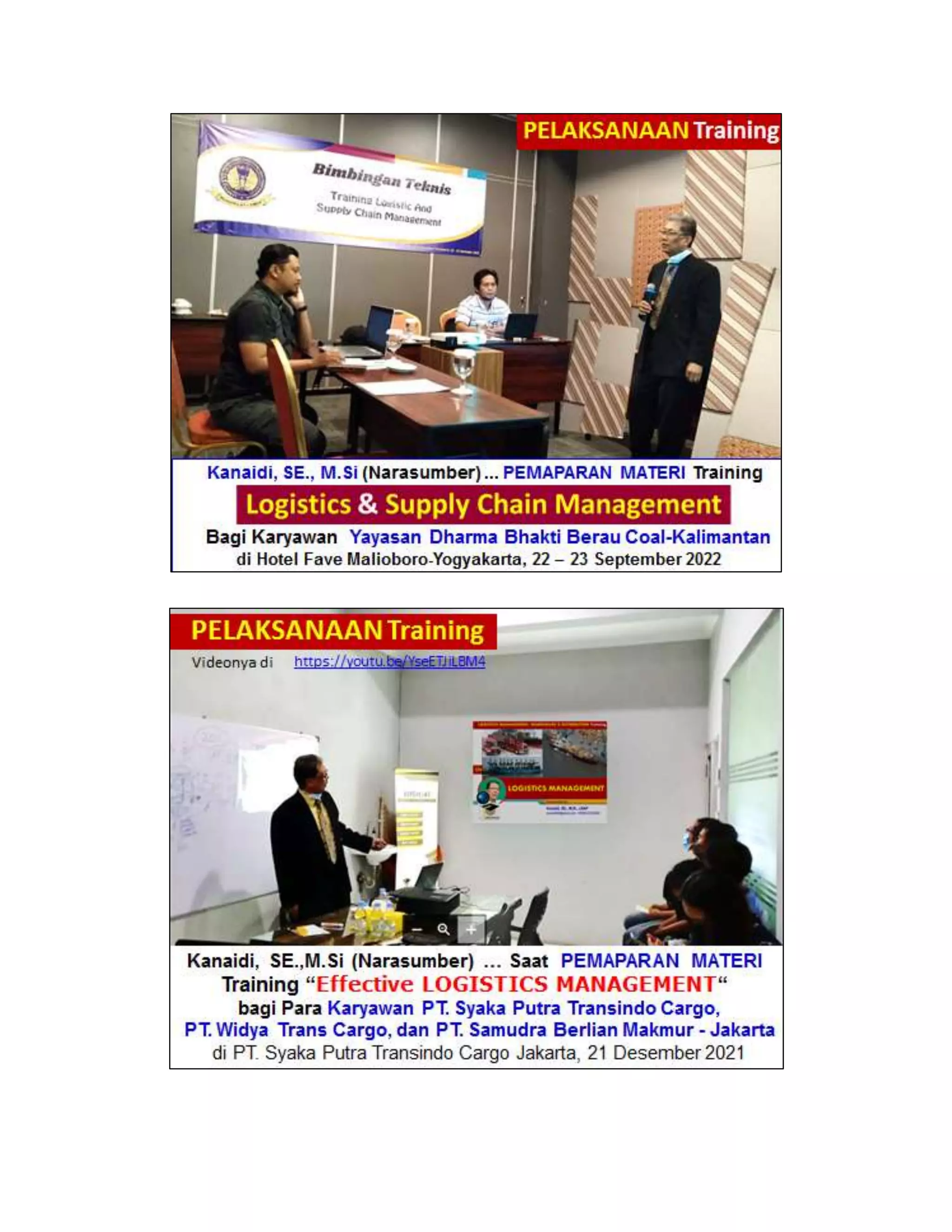 SILABUS Pelatihan _"Effective LOGISTICs MANAGEMENT & PPIC (Inventory & Warehousing). | DOCX