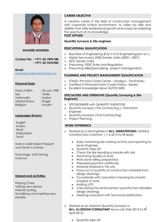 NEW CV (2014- DEC) | PDF