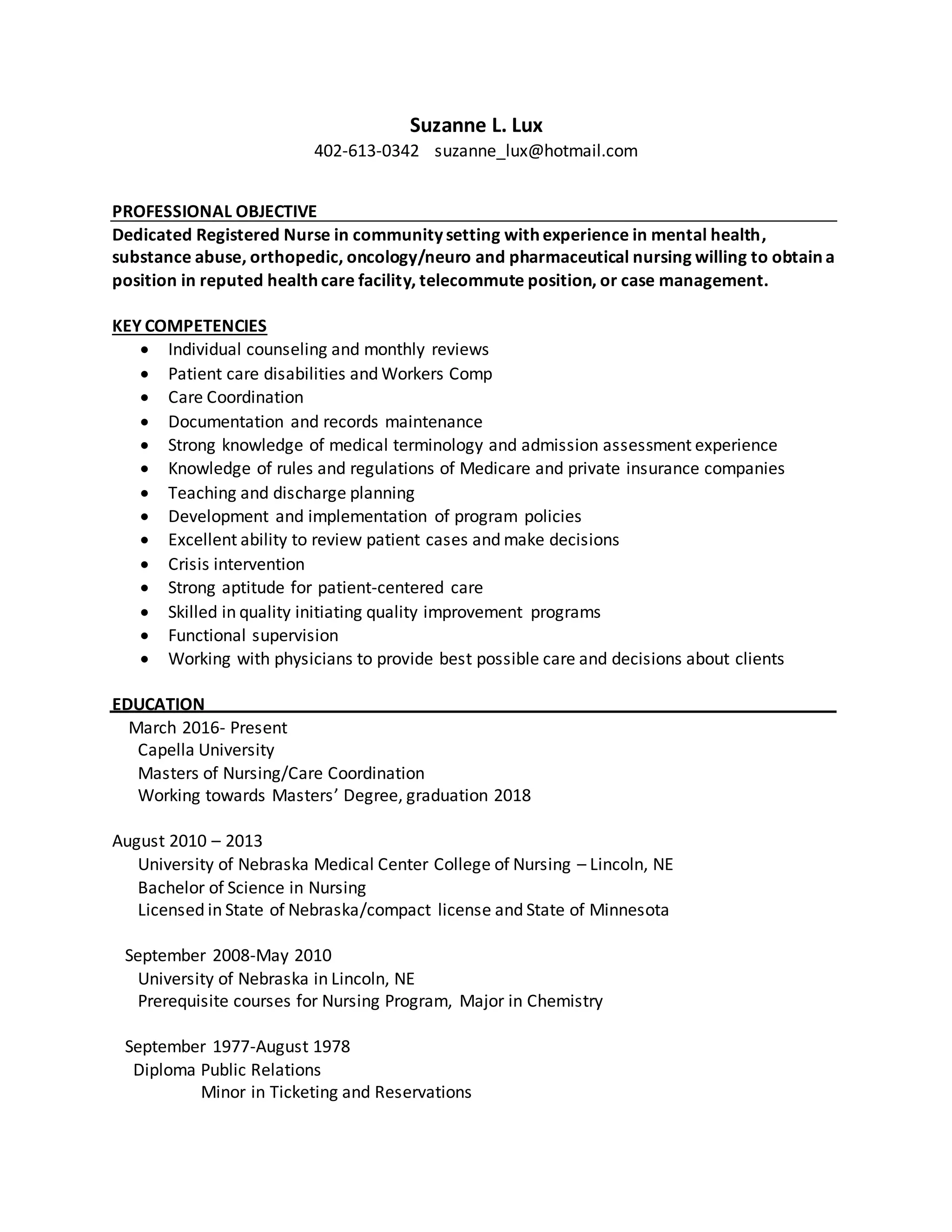 suzanneluxresume11217 | PDF | Free Download