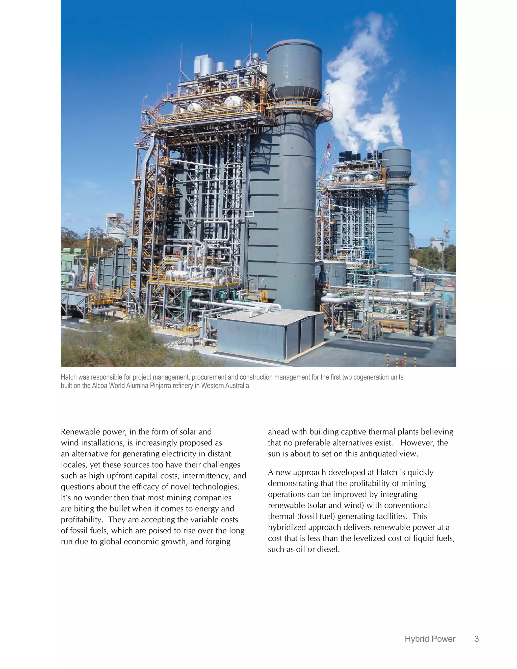 Hybrid Power - Hatch Leading the way | PDF