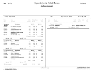 Daystar Transcript (1) | PDF