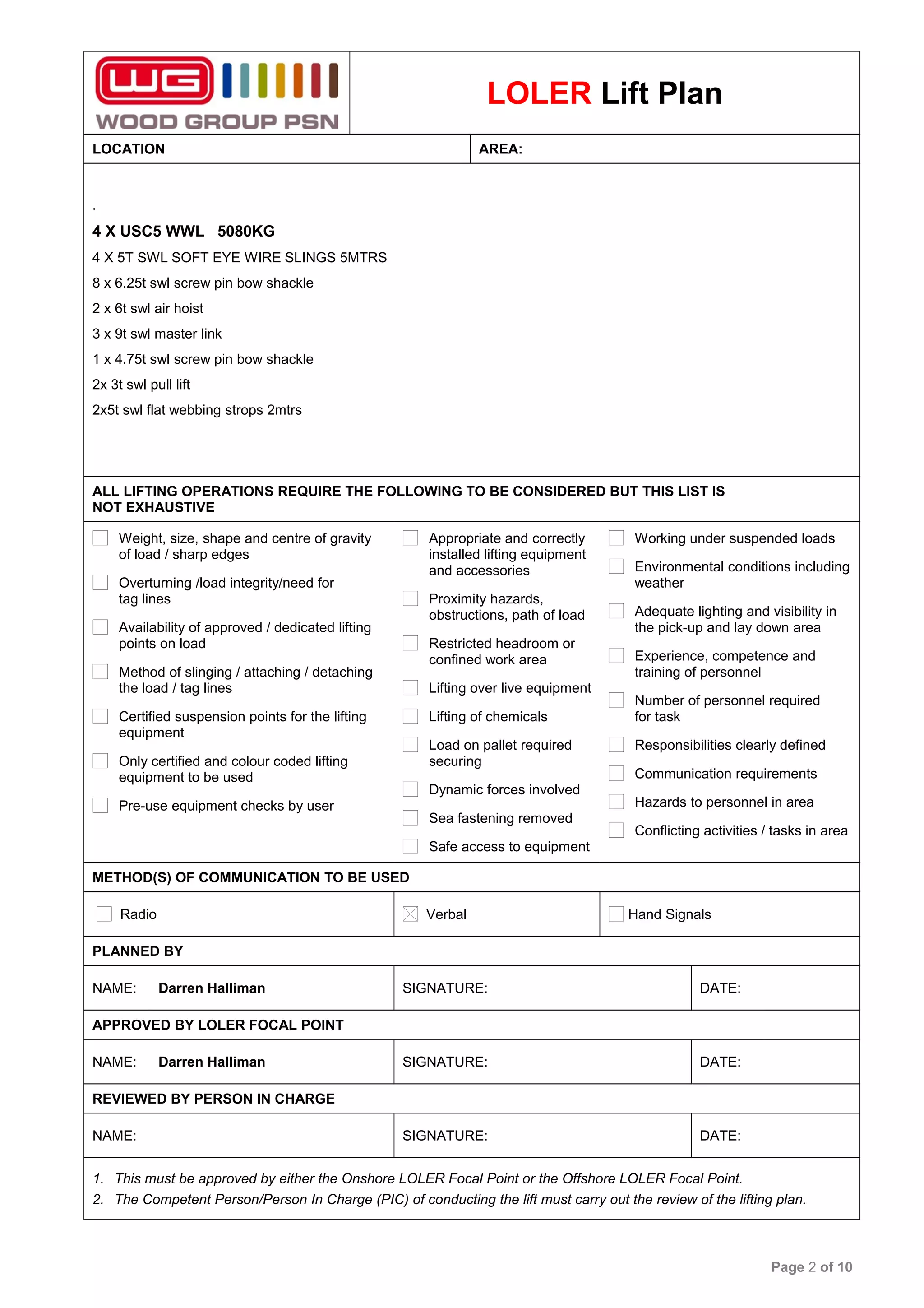 SDV-20253 VALVE MOD 9 lift plan 1 | DOC