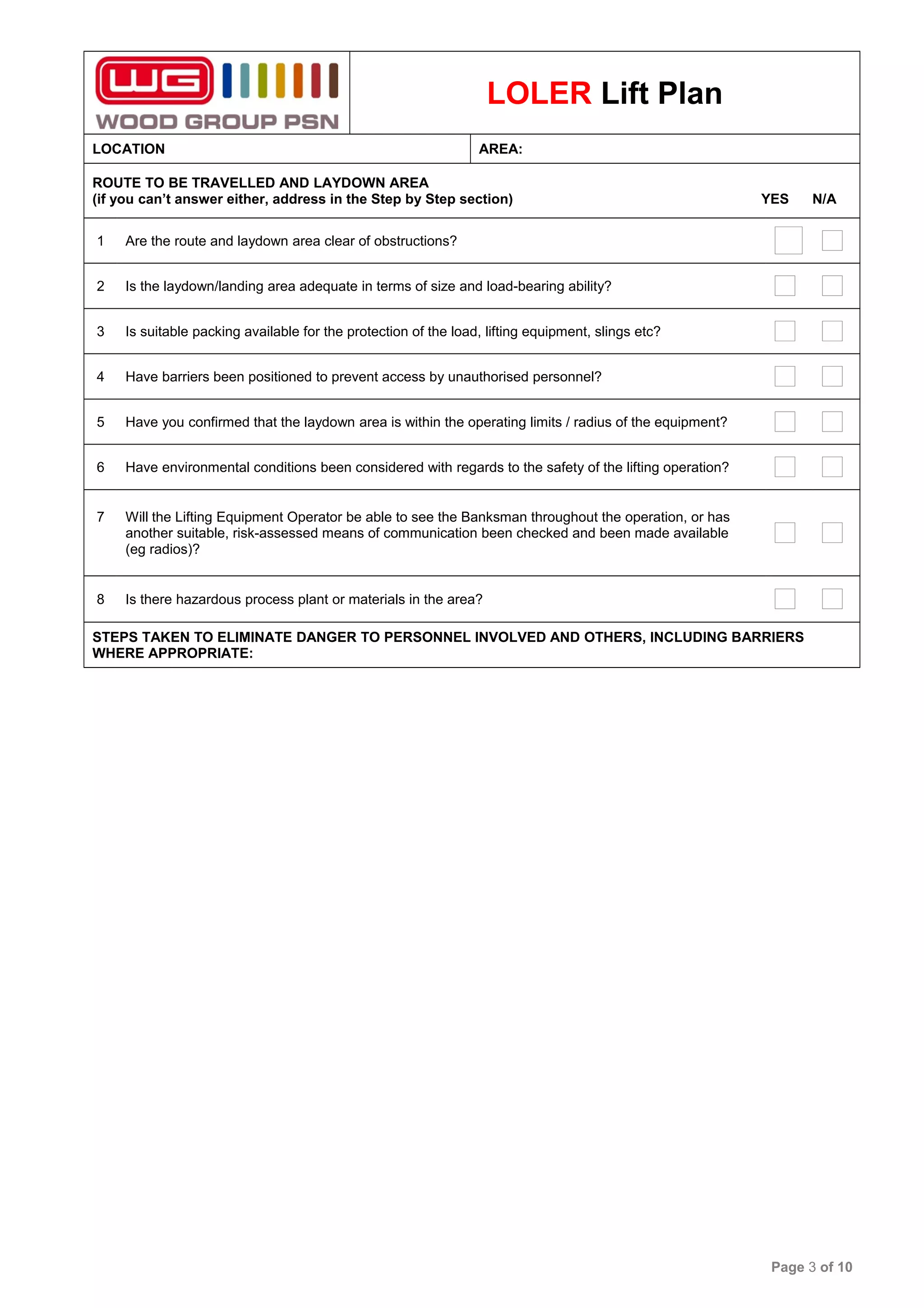 SDV-20253 VALVE MOD 9 lift plan 1 | DOC
