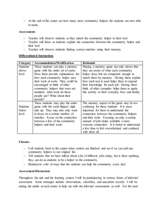 Community Helpers Themed Unit | DOCX