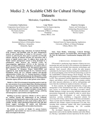 ARTICLE_MEDICI | PDF | Databases | Computer Software and Applications