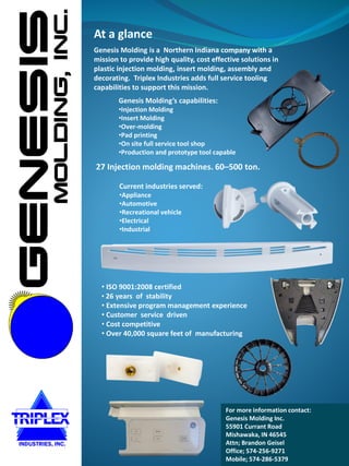 Genesis hand out | PDF