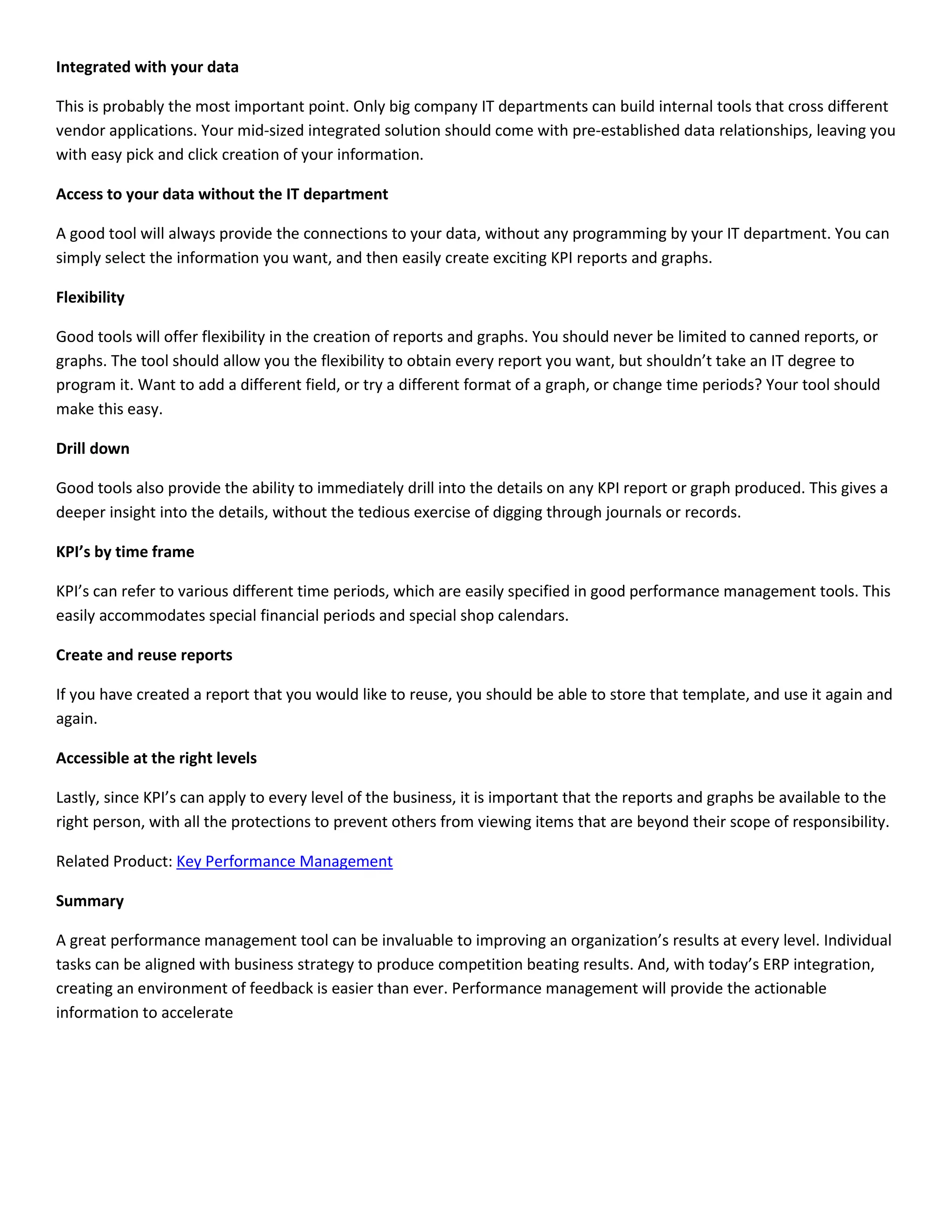 Performance Management | PDF