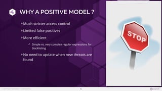 WEBINAR: Positive Security for APIs: What it is and why you need it! | PPT