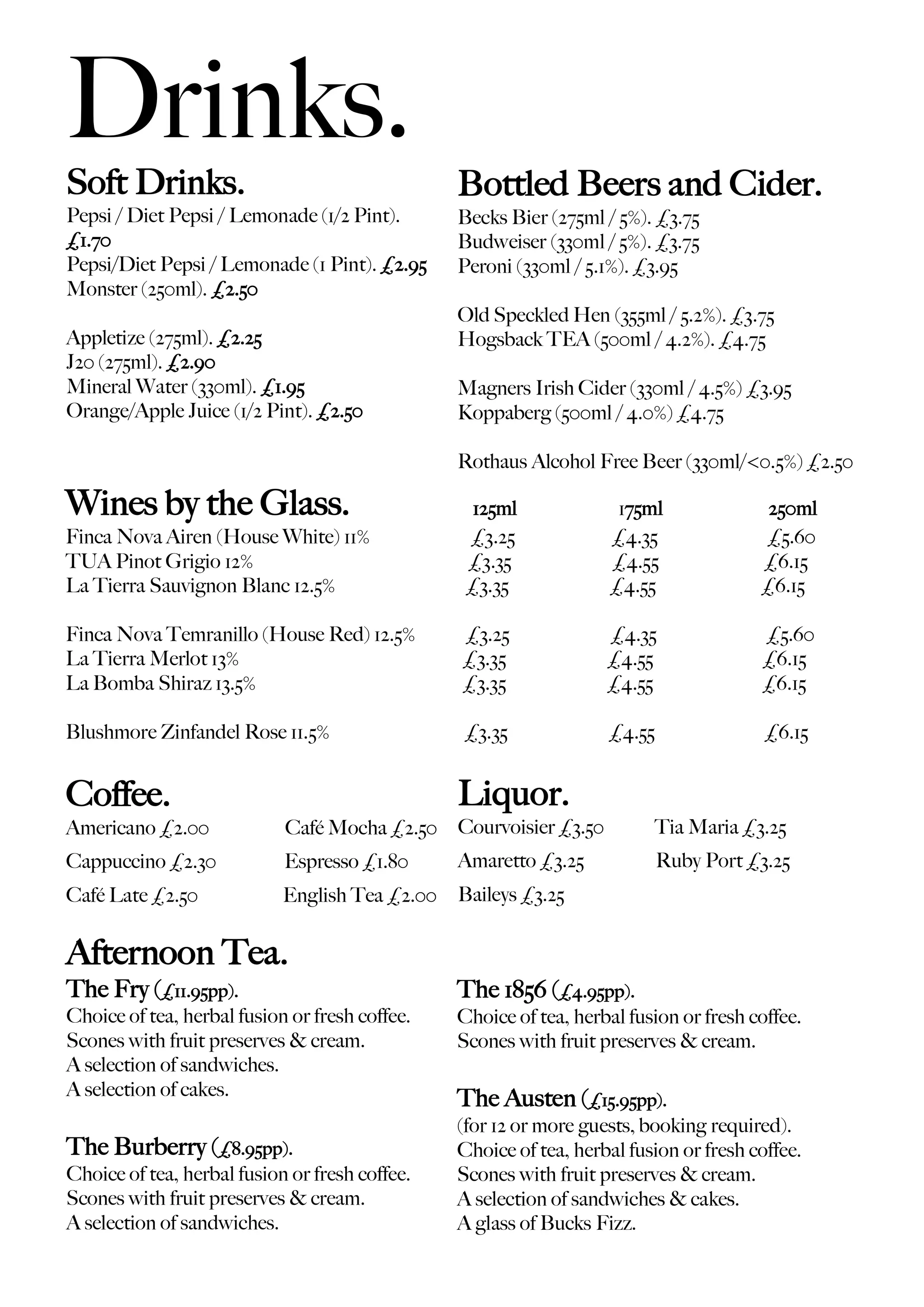 Red Lion Lunch Menu FINAL 2 | PDF