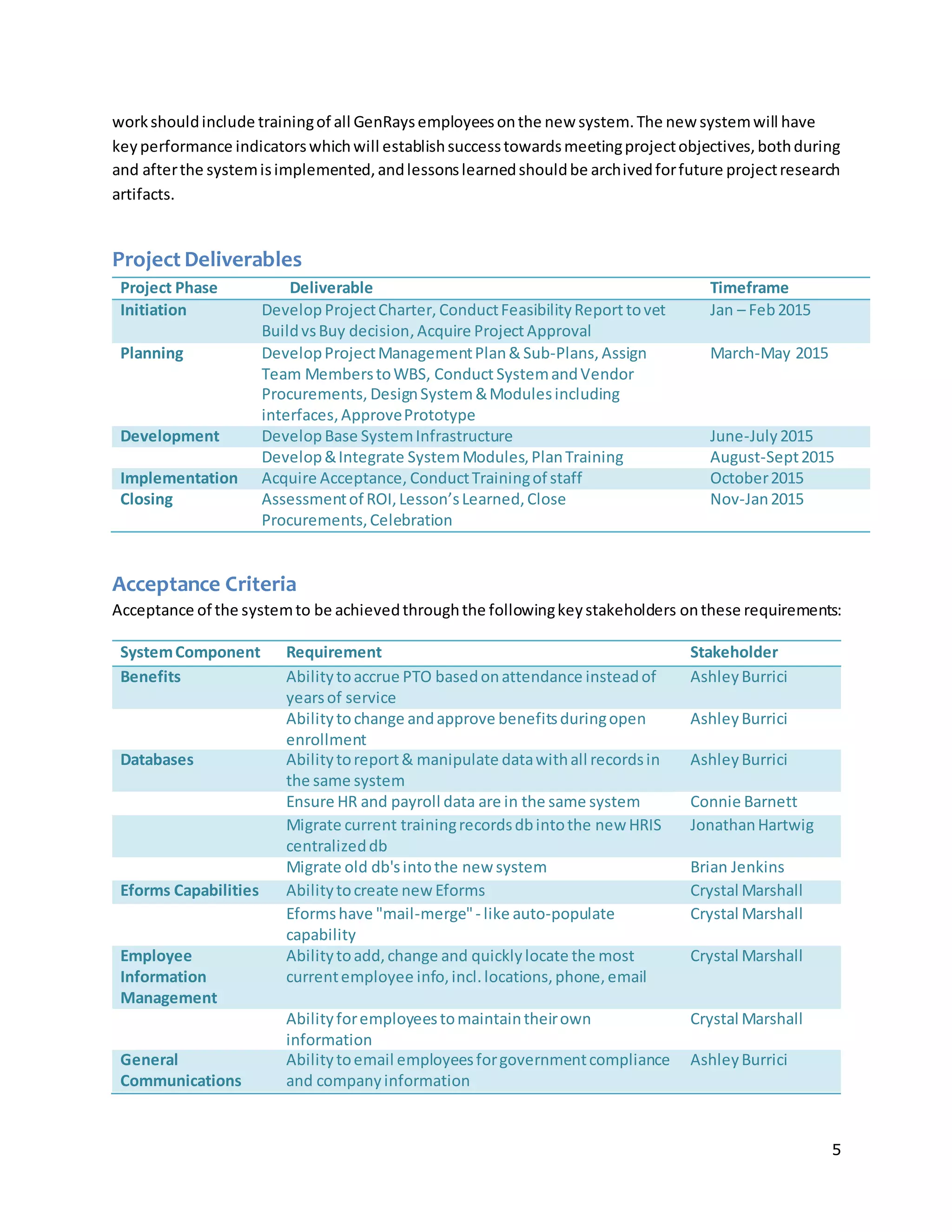 GenRays Project Scope Document | DOCX | Computer Software and Applications | Computing