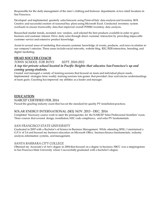 George N resume | PDF