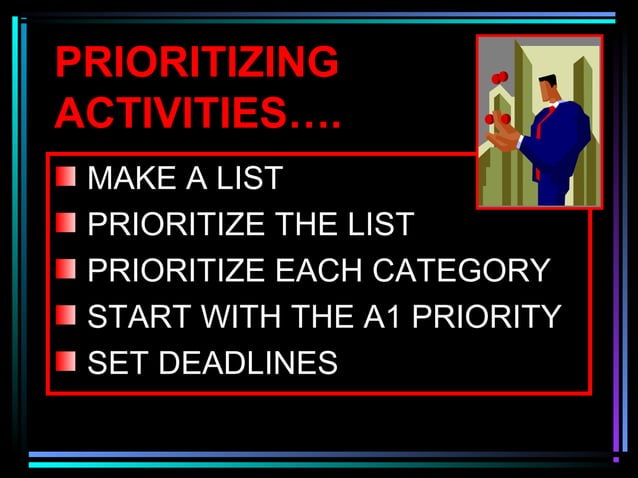 TIME MANAGEMENT & ORGANIZATIONAL SKILLS II | PPT