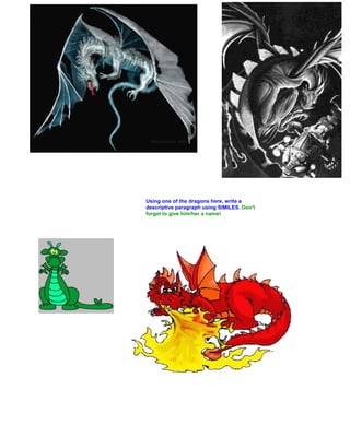 42 descriptive writing with dragon | PPTX