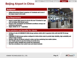 Howen CCTV System worldwide Application-201309 | PPT