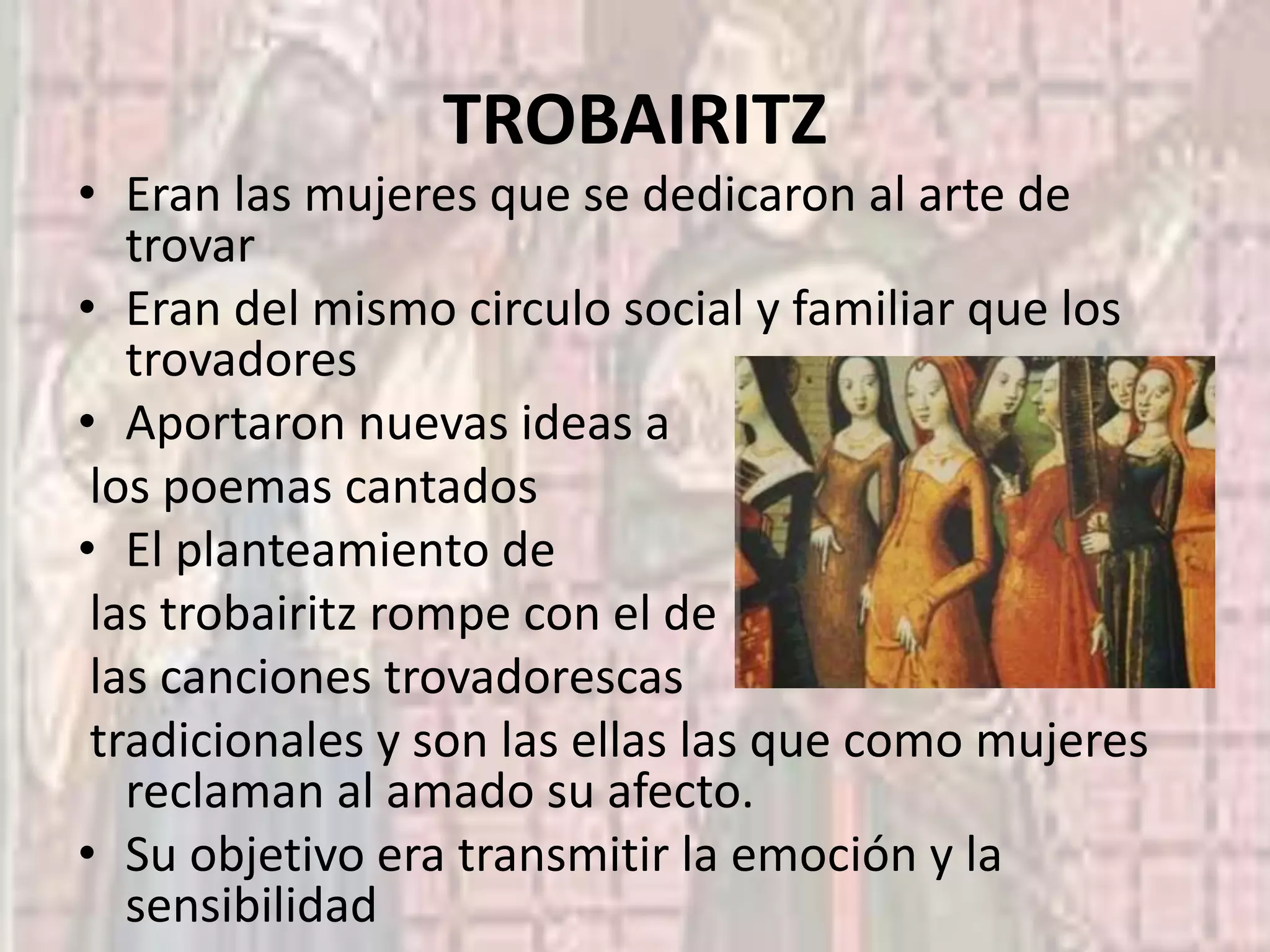 La música profana en la Edad Media | PPTX