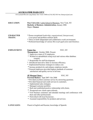 ALEKSANDR BARAYEV | DOC