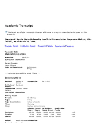 Melton_Stephanie_Transcript | PDF