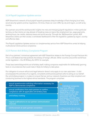 Global Compliance Across the ADP Portfolio | PDF | Financial Regulation ...