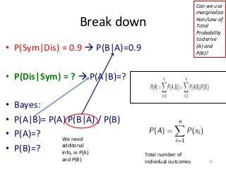 Lecture: Joint, Conditional and Marginal Probabilities | PDF