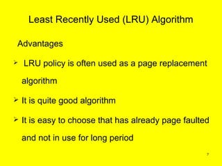42 lru optimal | PPT