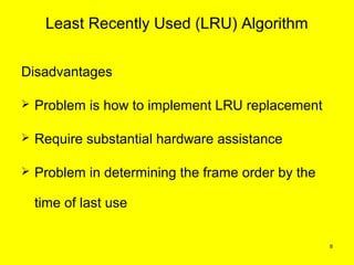 42 lru optimal | PPT
