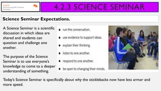 Engaging In A Science Seminar | PPT