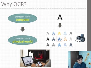 A brief introduction to OCR (Optical character recognition) | PPT