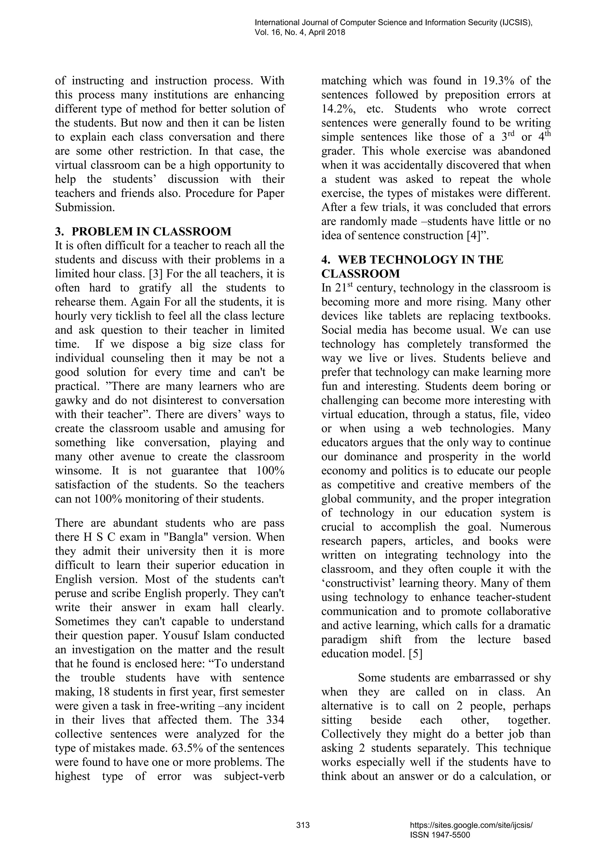 Learning Engagement Based on Cloud Classroom | PDF