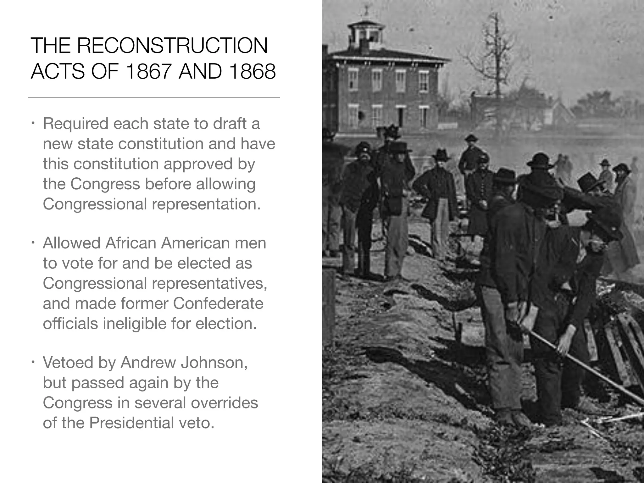 42 Reconstruction Begins | PPT