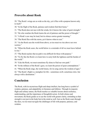 42 Rook Quotes, Sayings, and Proverbs.docx