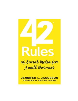 42 rules of social media | PDF